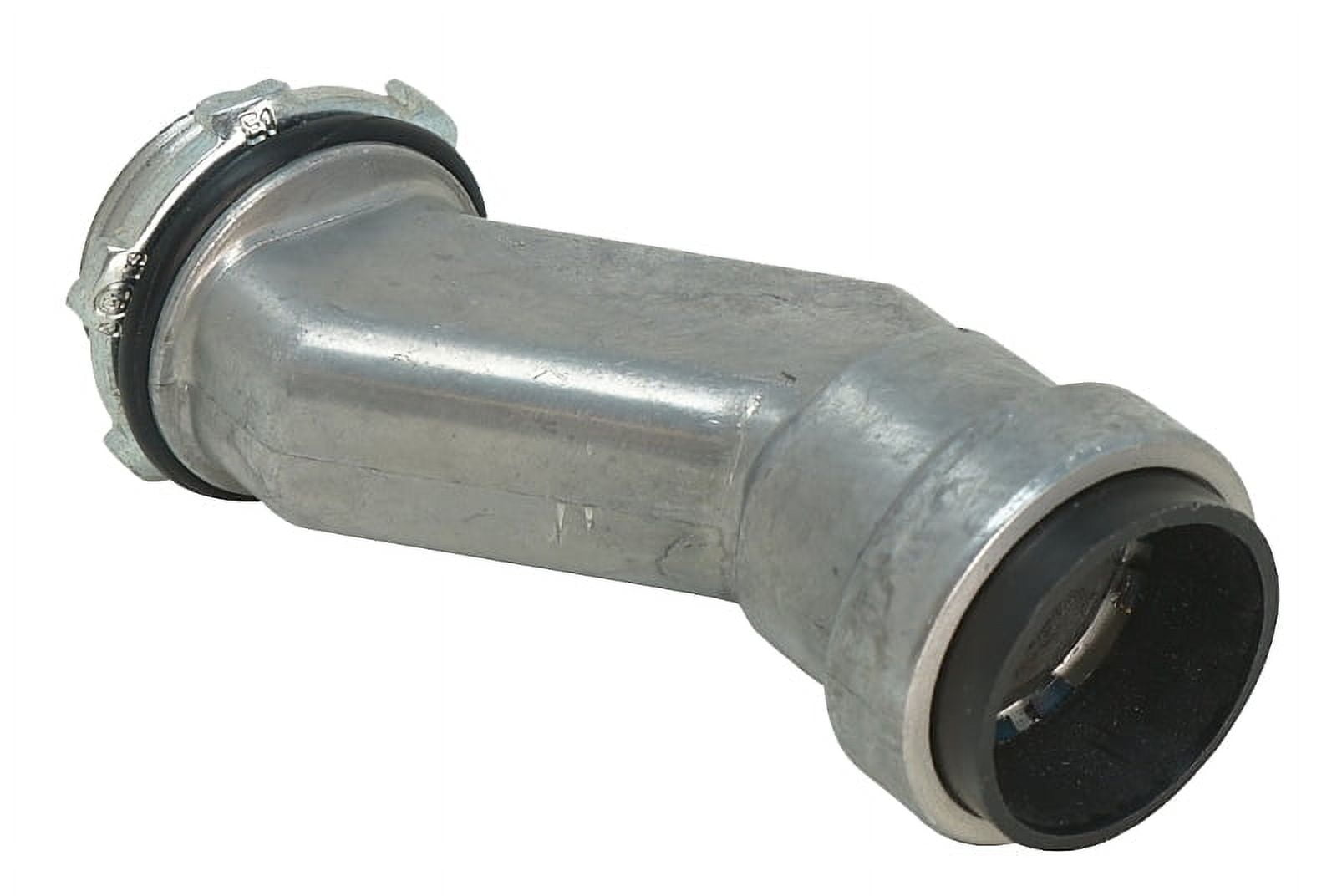 Southwire 65072601 SIMPush Offset Conduit Connector, 1/2 in Push-In, 1. ...