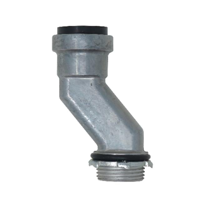 Southwire SIMPush 65072701 Offset Conduit Connector, 3/4 in Push-In, 2. ...
