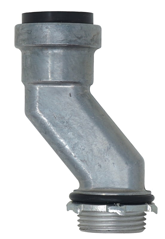 Southwire SIMPush 65072701 Offset Conduit Connector, 3/4 in Push-In, 2. ...