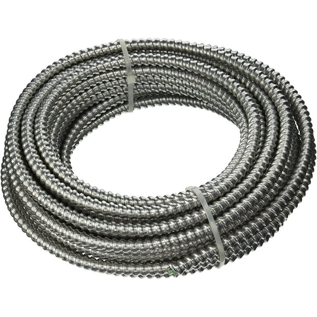 Southwire 68580022 50-Foot 12-Gauge 2-Conductor Type MC Conduit ...