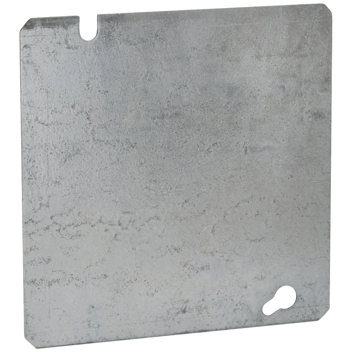 Southwire 72C1-UPC 4.68 in. Steel Metallic 2-Gang Flat Blank Square ...