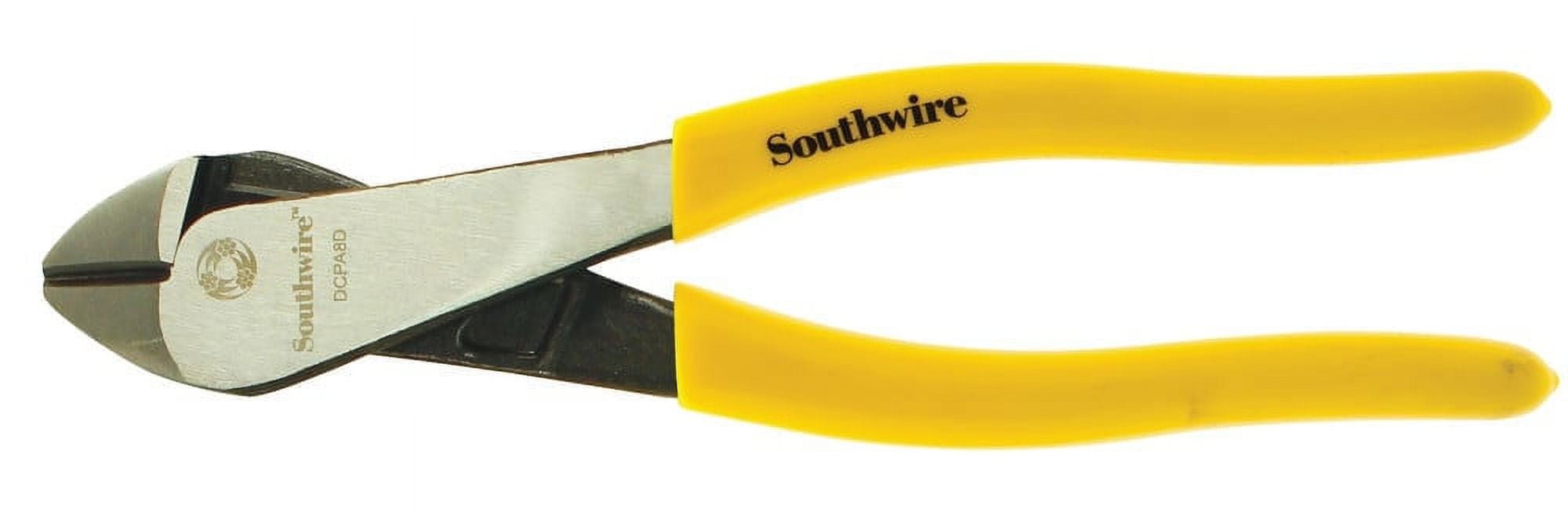 Southwire 8" Angled Head High-Leverage Diagonal Cutting Pliers W ...