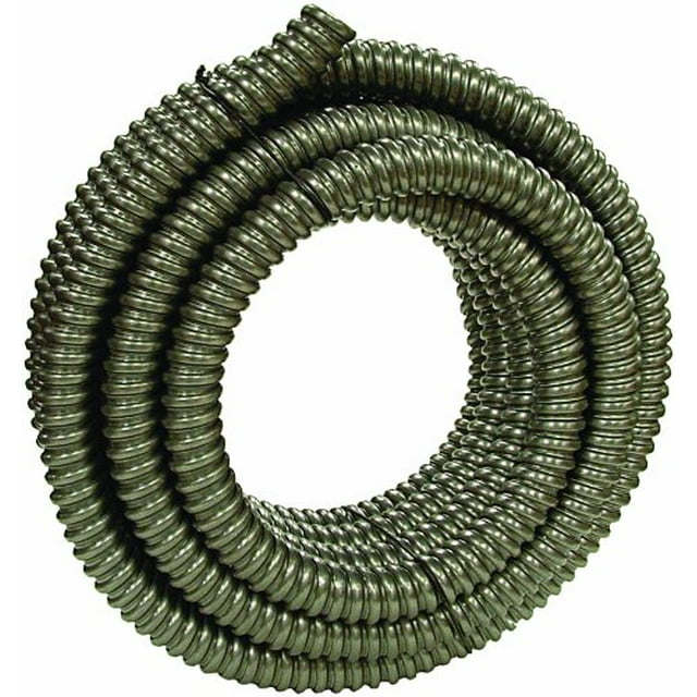 Southwire Alflex 55092501 Flexible Conduit, 1 in, 50 ft L, Aluminum ...