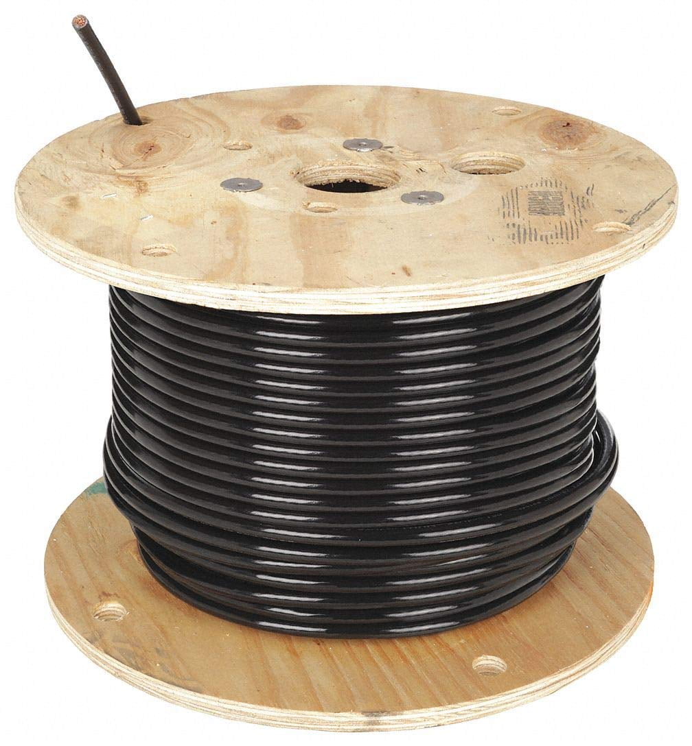 Southwire Building Wire,1/0,THHN,Str,Blk,500ft 20505402 - Walmart.com