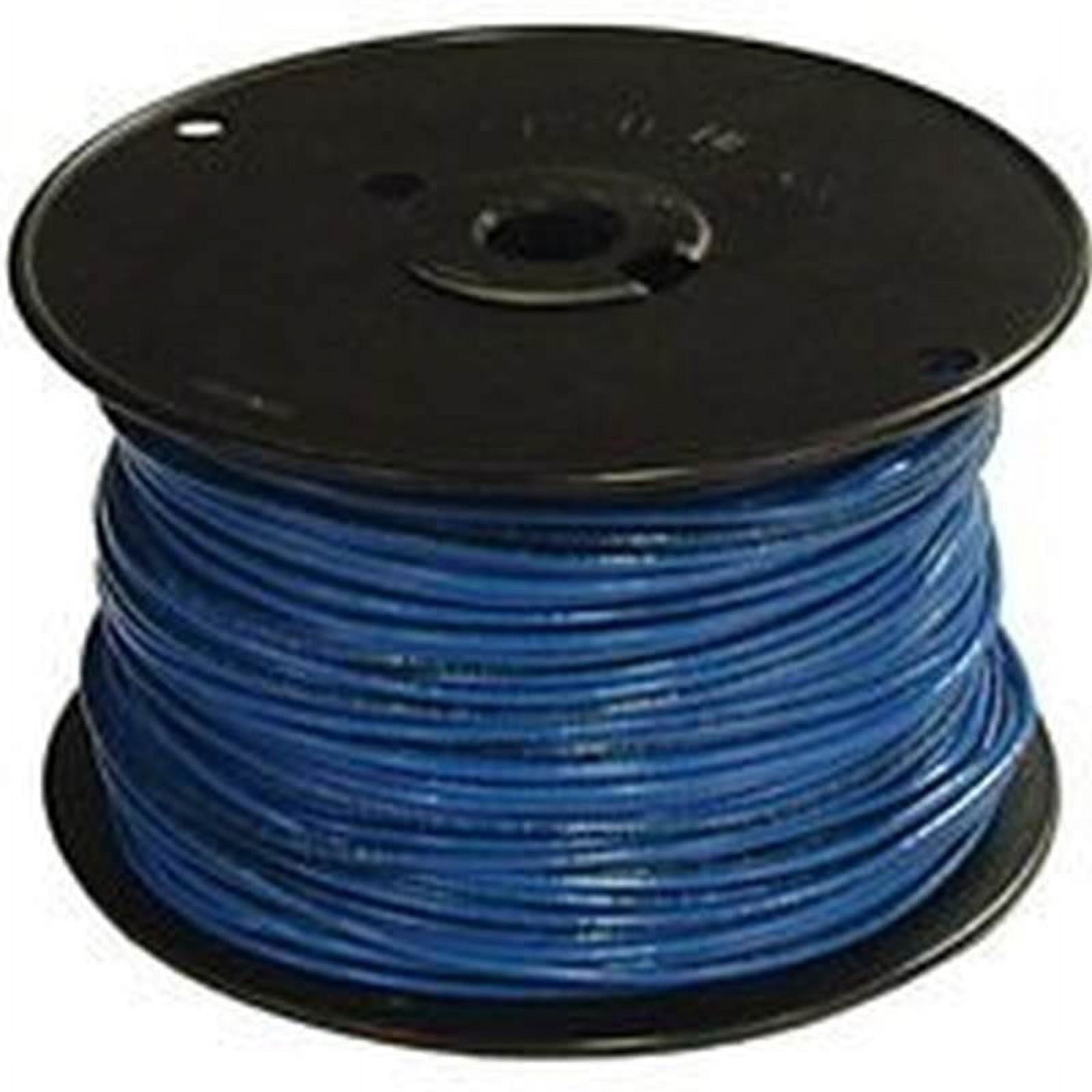 Southwire 10BLU-SOLX500 Building Wire, 10 AWG Wire, 1 -Conductor, 500 ...