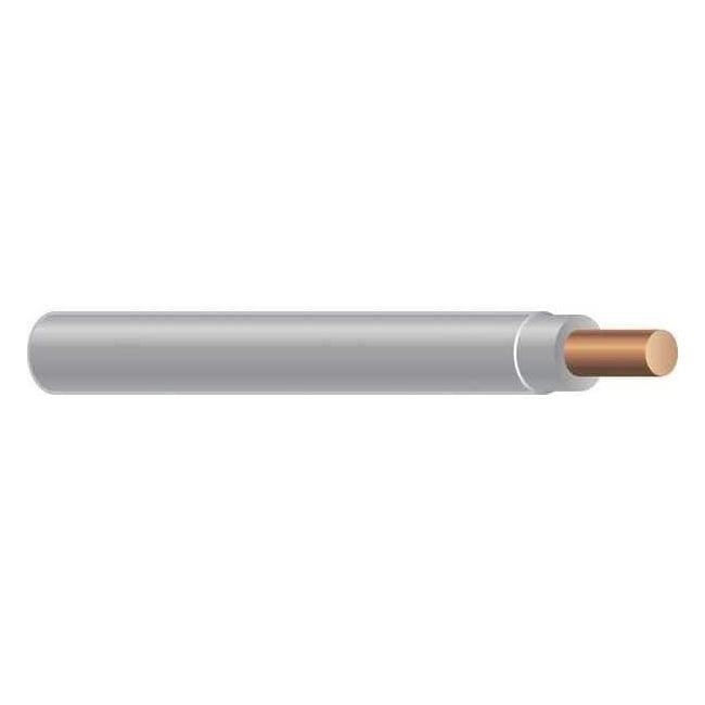THHN Building Wire, Copper, 10 AWG, 1C, Gray, Solid, 500 ft 22982301 ...