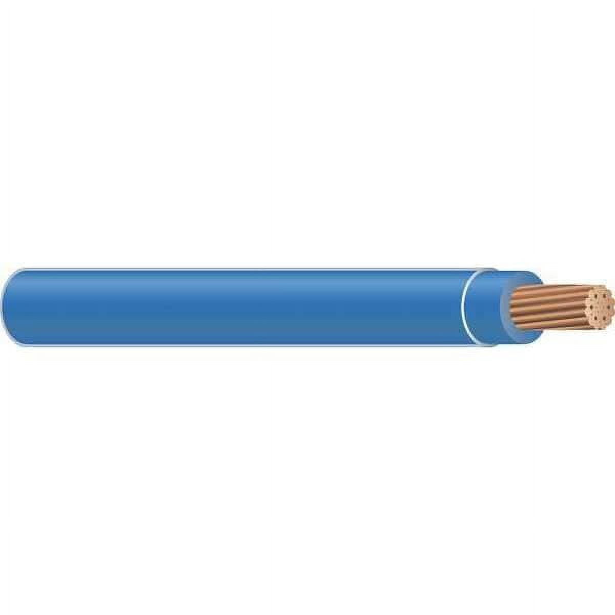 TFFN Building Wire, Copper, 16 AWG, 1C, Blue, Stranded, 500 ft ...