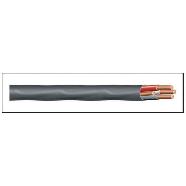 Southwire Building Wire 8 Ga, 3 Conductor 40 Amp 600 V 90 Deg C 500 ...