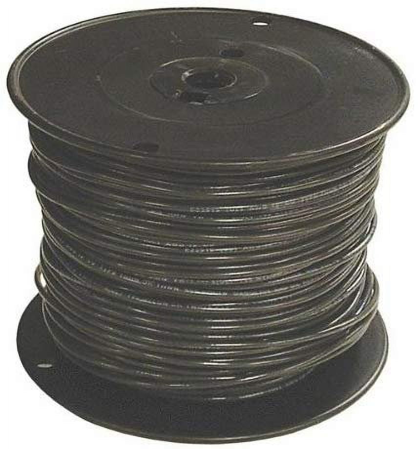 THHN Building Wire, Copper, 2/0, 1C, Black, Stranded, 500 ft 20506202 ...