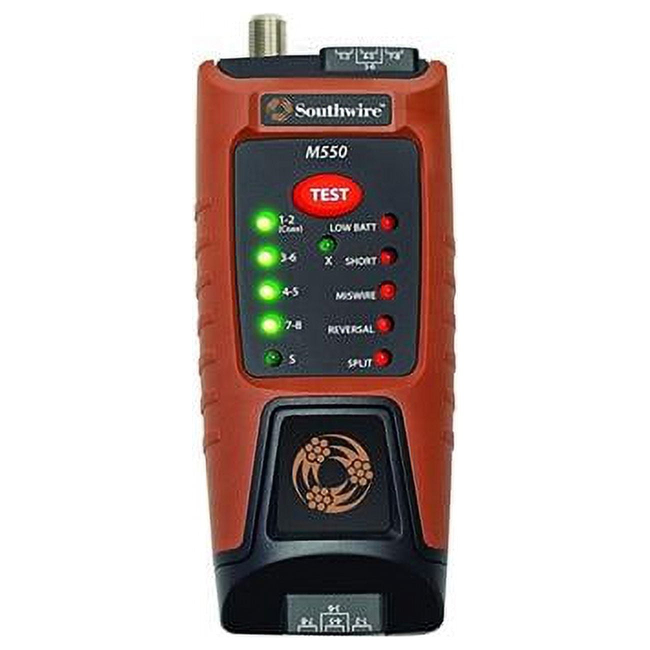 Southwire Cable Tester,RJ45/Coax Connector Type 58745040 - Walmart.com
