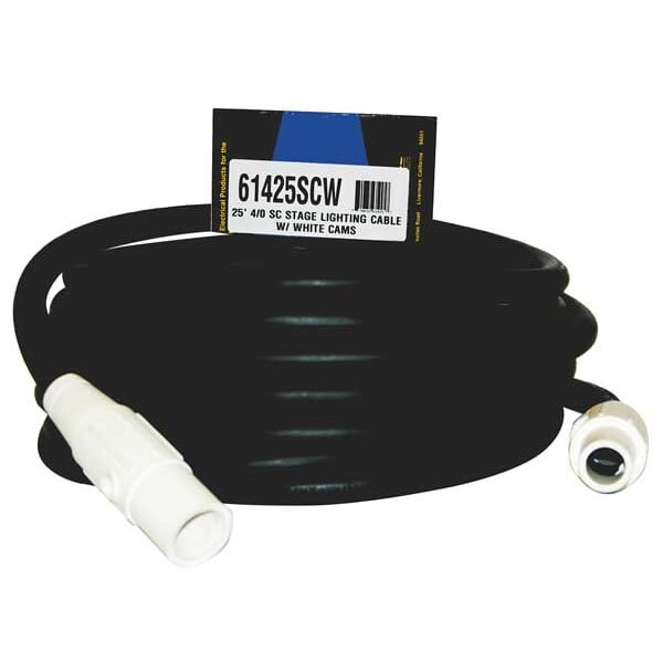 Southwire Cam Lock Extension Cord,Vinyl,4/0 Wire 61425SCW - Walmart.com