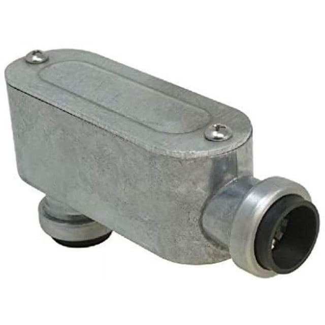 Southwire E-LB-075 3/4" Push Install Type EMT LB Conduit Body, Gray ...