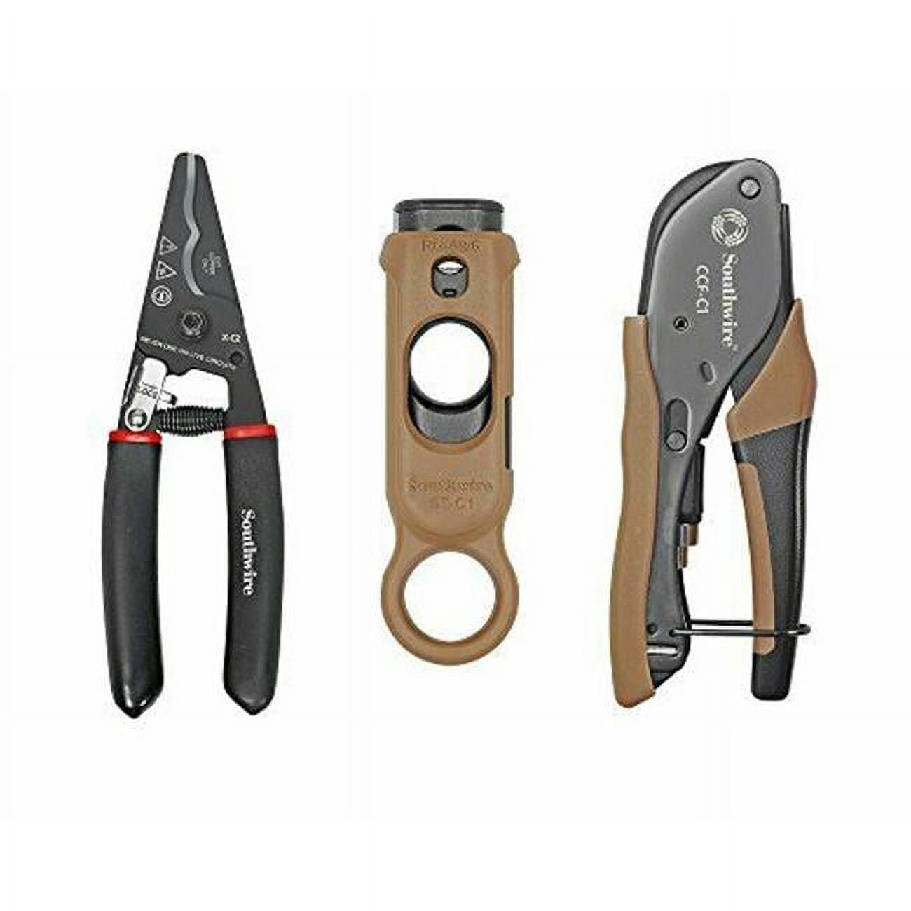 Southwire Communications Tool Set,4 Pieces,w/Case 58744040 - Walmart.com