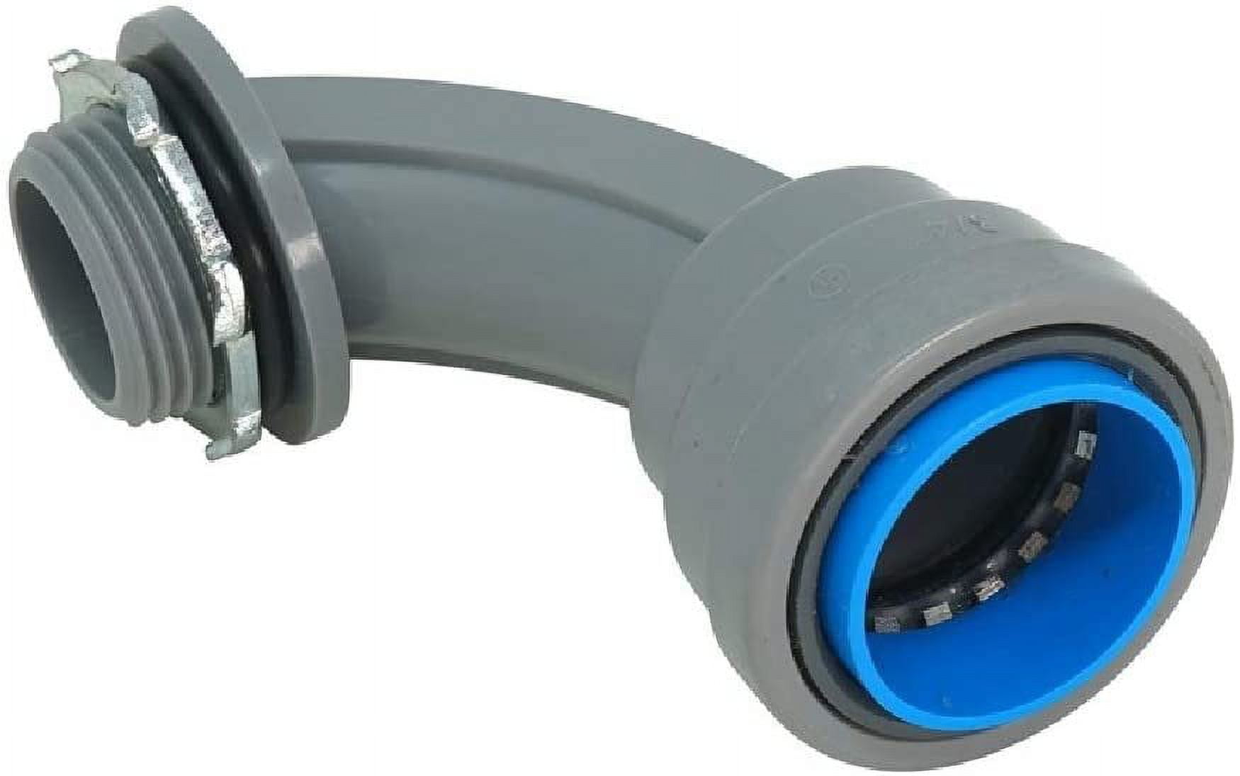 Southwire P-90-050 1/2" CIC Push Install Degree PVC 90 Elbow, Gray ...