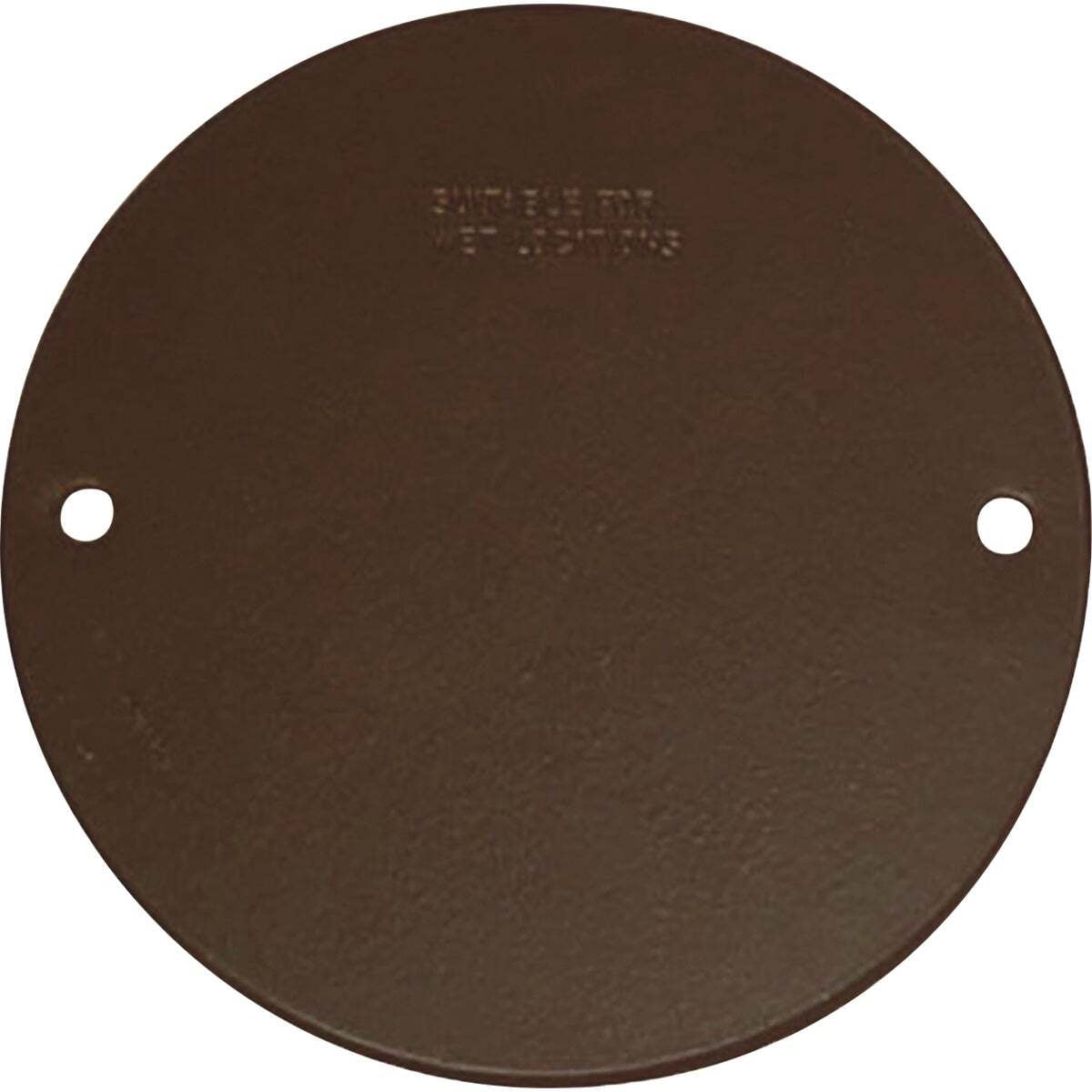 Southwire Round Weatherproof Bronze Blank Cover WRCBB-UPC - Walmart.com