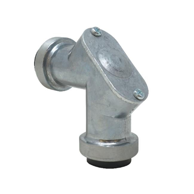 Southwire SIMPush 65071701 Pull Elbow, 1/2 in Push-In, Metal, 1/PK ...