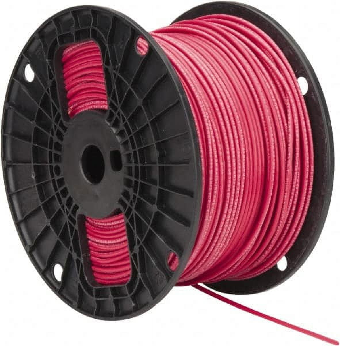 Southwire SIMpull THHN Copper Building Wire, 14AWG, Red Sheath, 500 ...