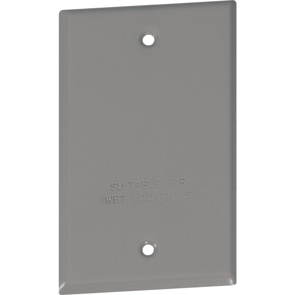 Southwire Single Gang Gray Weatherproof Blank Cover WC1B-UPC - Walmart.com