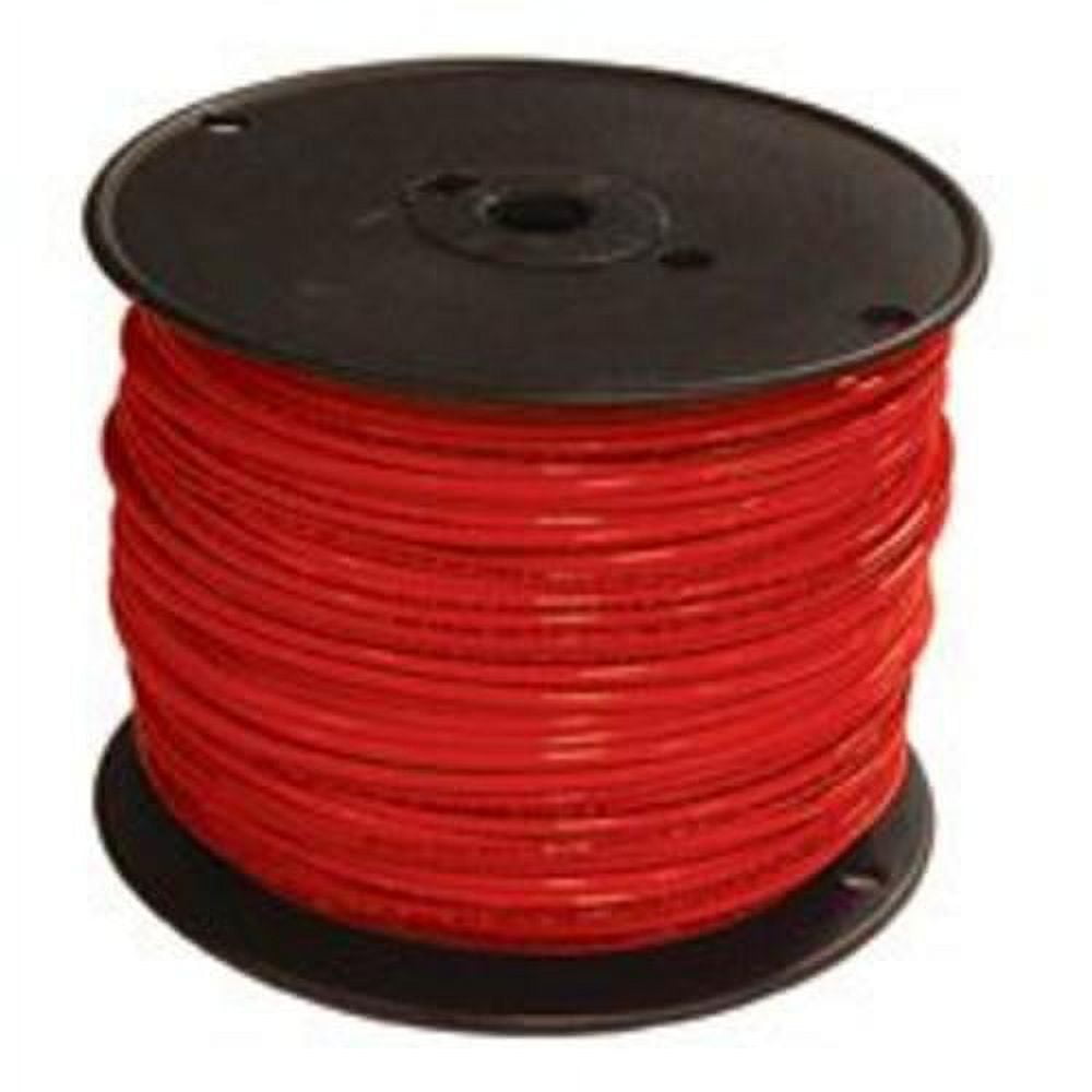 THHN Building Wire, Copper, 14 AWG, 1C, Red, Stranded, 500 ft 22957501 ...