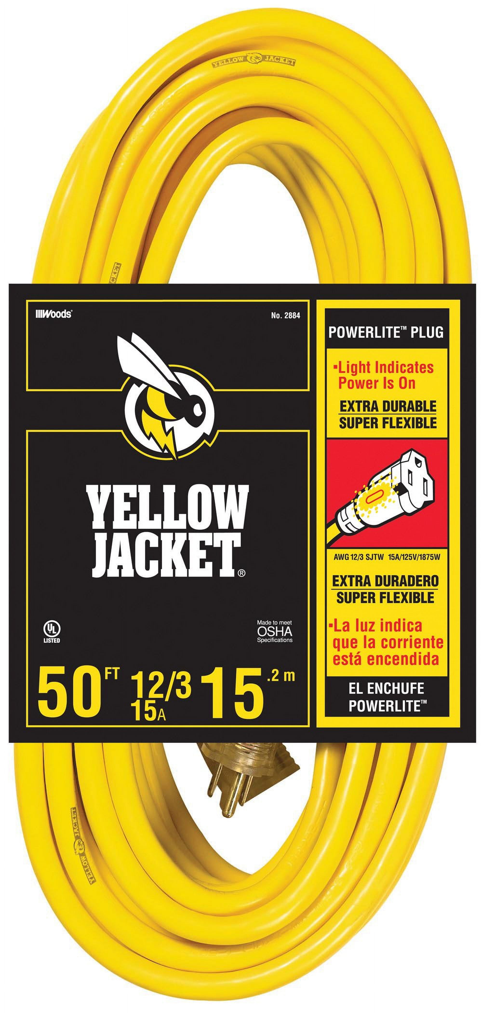 Southwire Yellow Jacket Heavy Duty Extension Cord - Reliable Outdoor ...