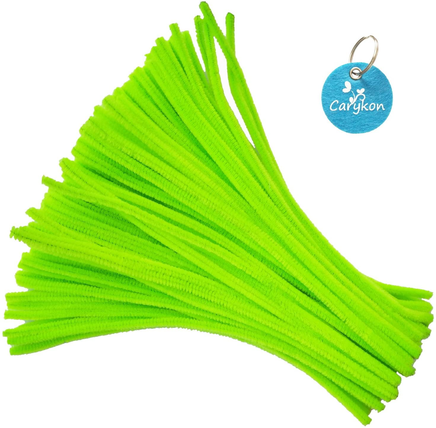 100 Pieces Fuzzy Chenille Stems Pipe Cleaners for Arts and Crafts ...