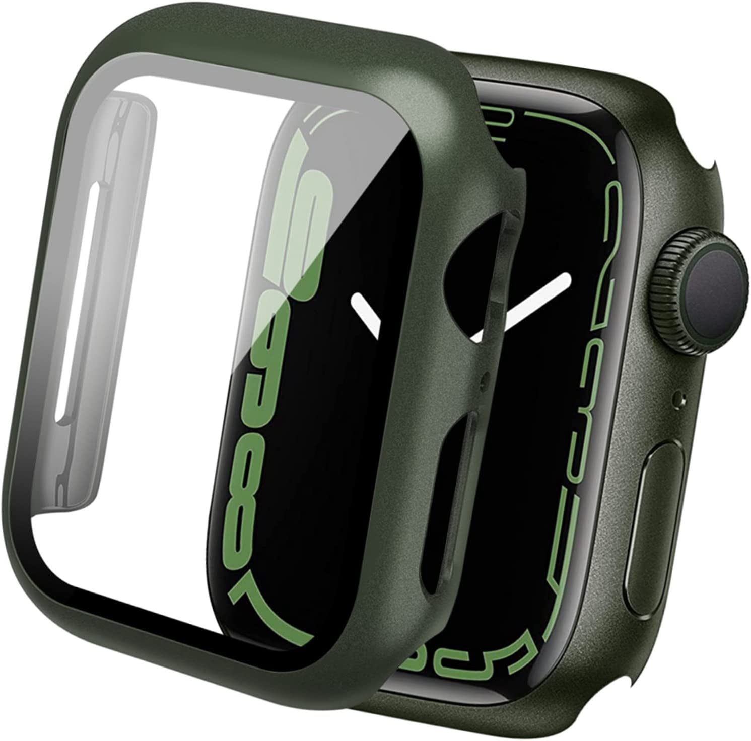 2 Pack Fit Designed for Apple Watch Series 7 41mm Screen Protector ...