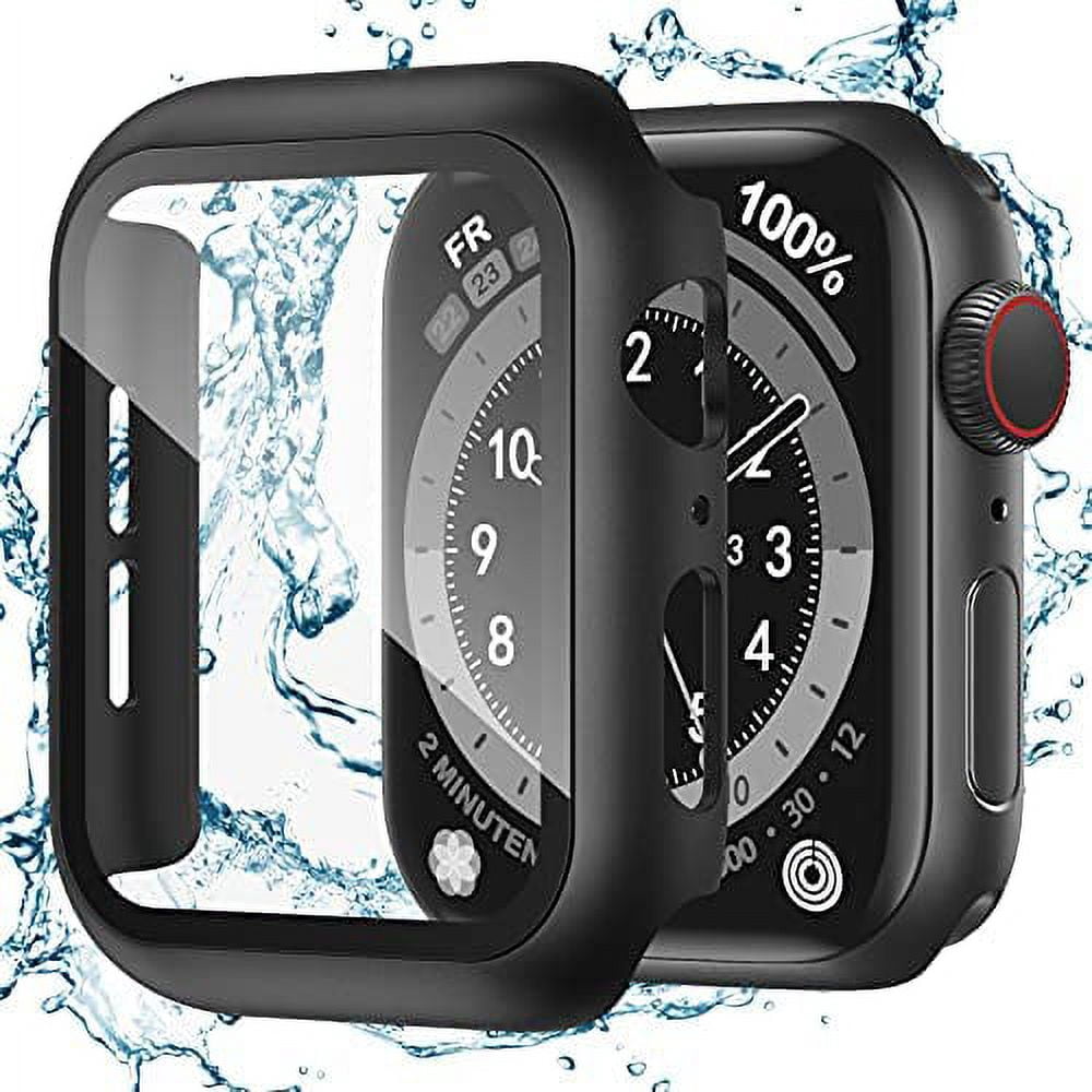 for Apple Watch Case 44mm Series 6/SE/5/4 with Screen Protector ...