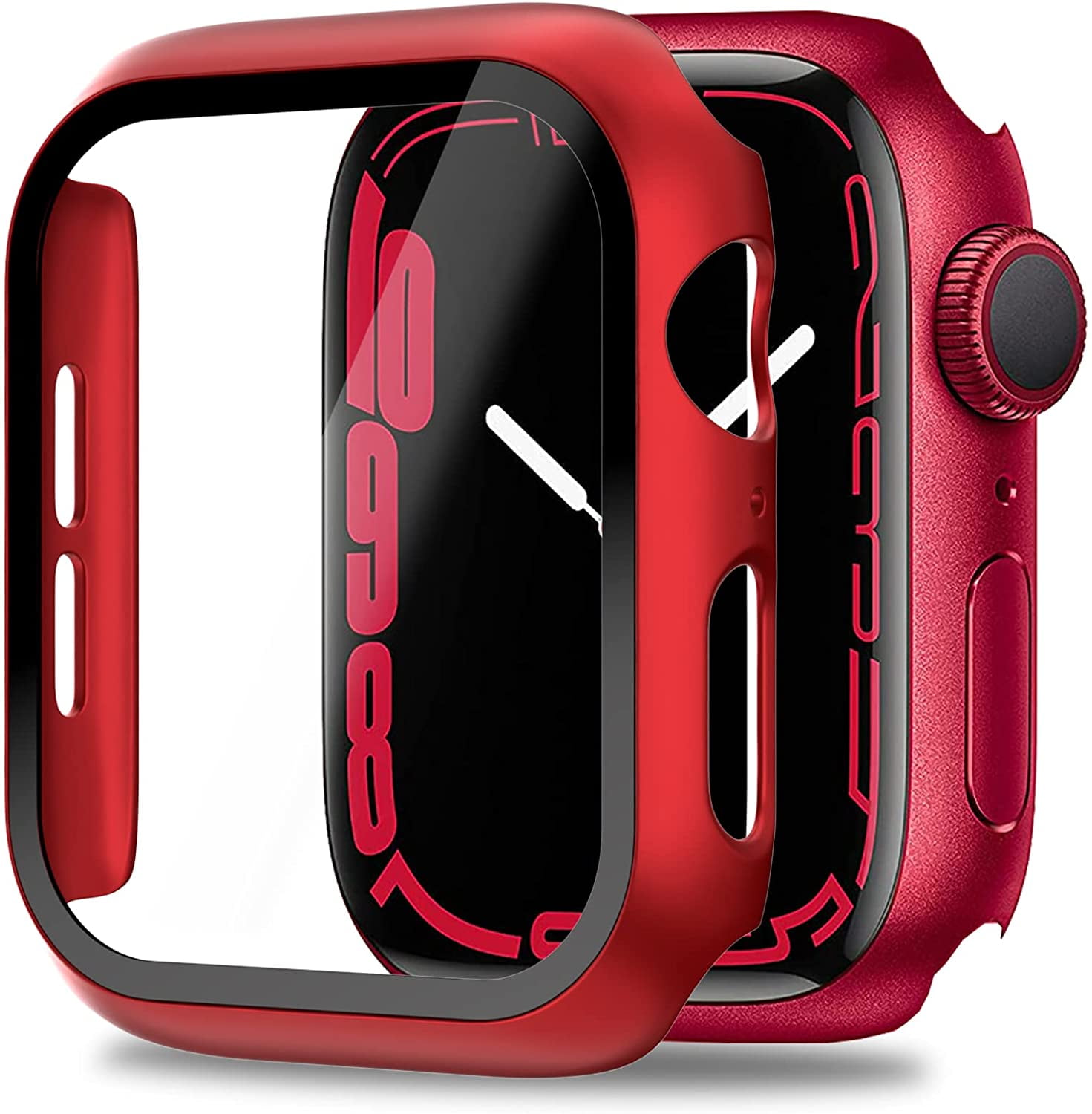 Compatible Apple Watch Series 3 38mm Case with Screen Protector Anti ...