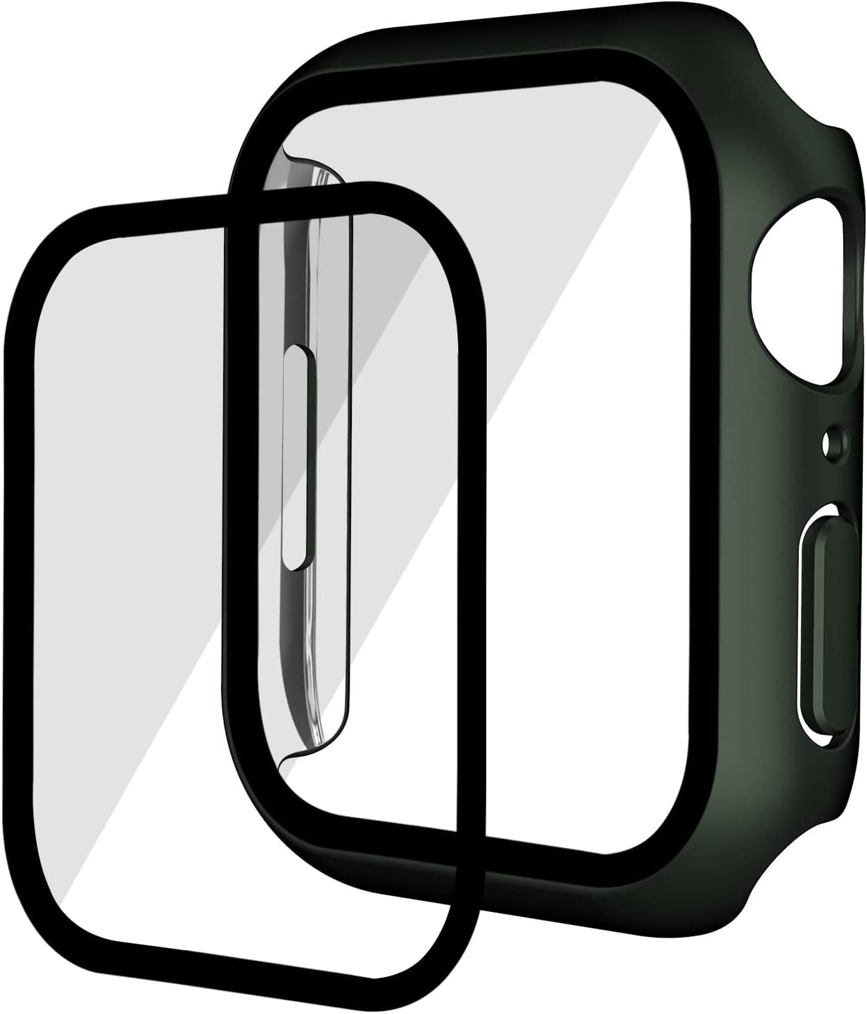 Tempered Glass Screen Protector Case Cover Full Coverage Hard Defense ...