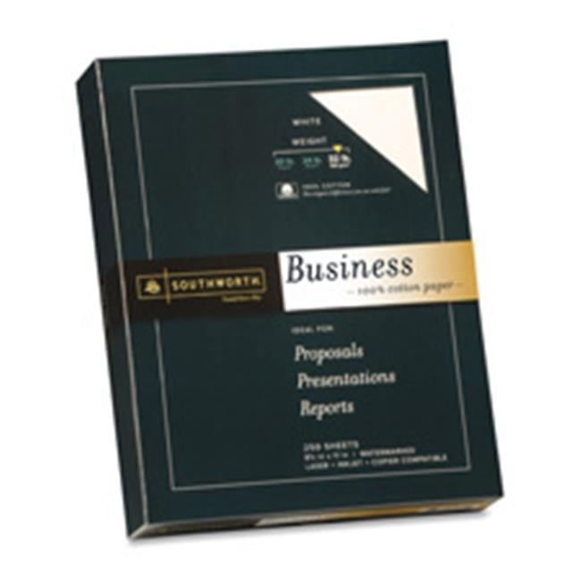 Southworth Company Business Paper- Heavyweight- 32 lb.- 8-.50in.x11in ...
