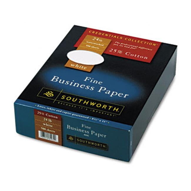 Southworth Credentials Collection Fine Business Paper White 24lb Letter ...