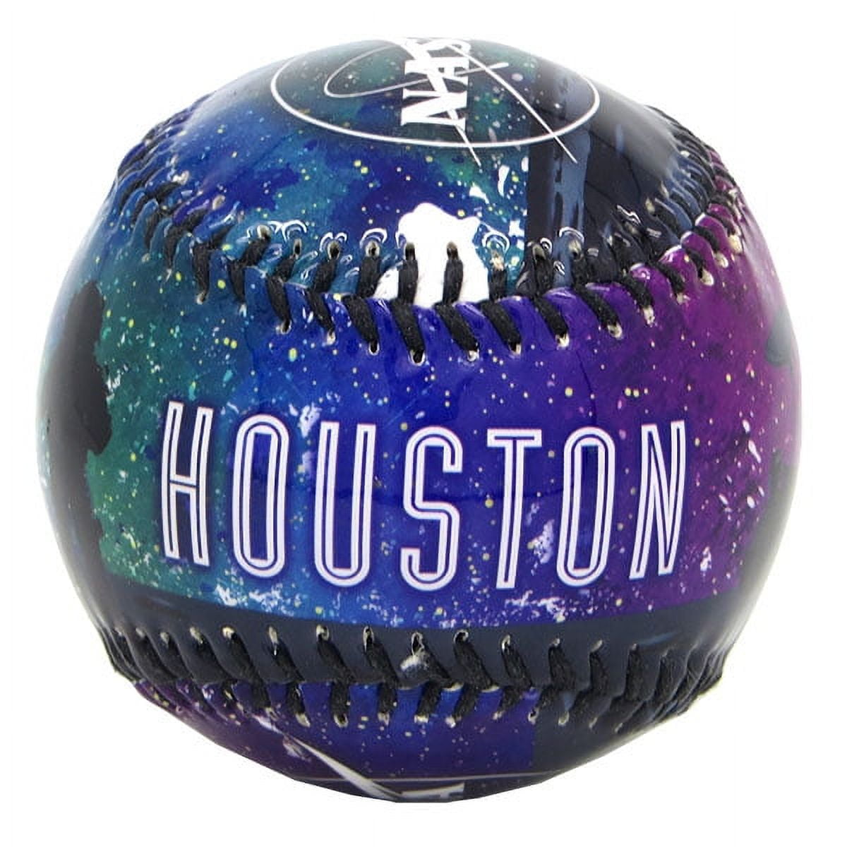 Souvenir Baseball NASA Logo Galaxy Design Houston TX - Walmart Business ...