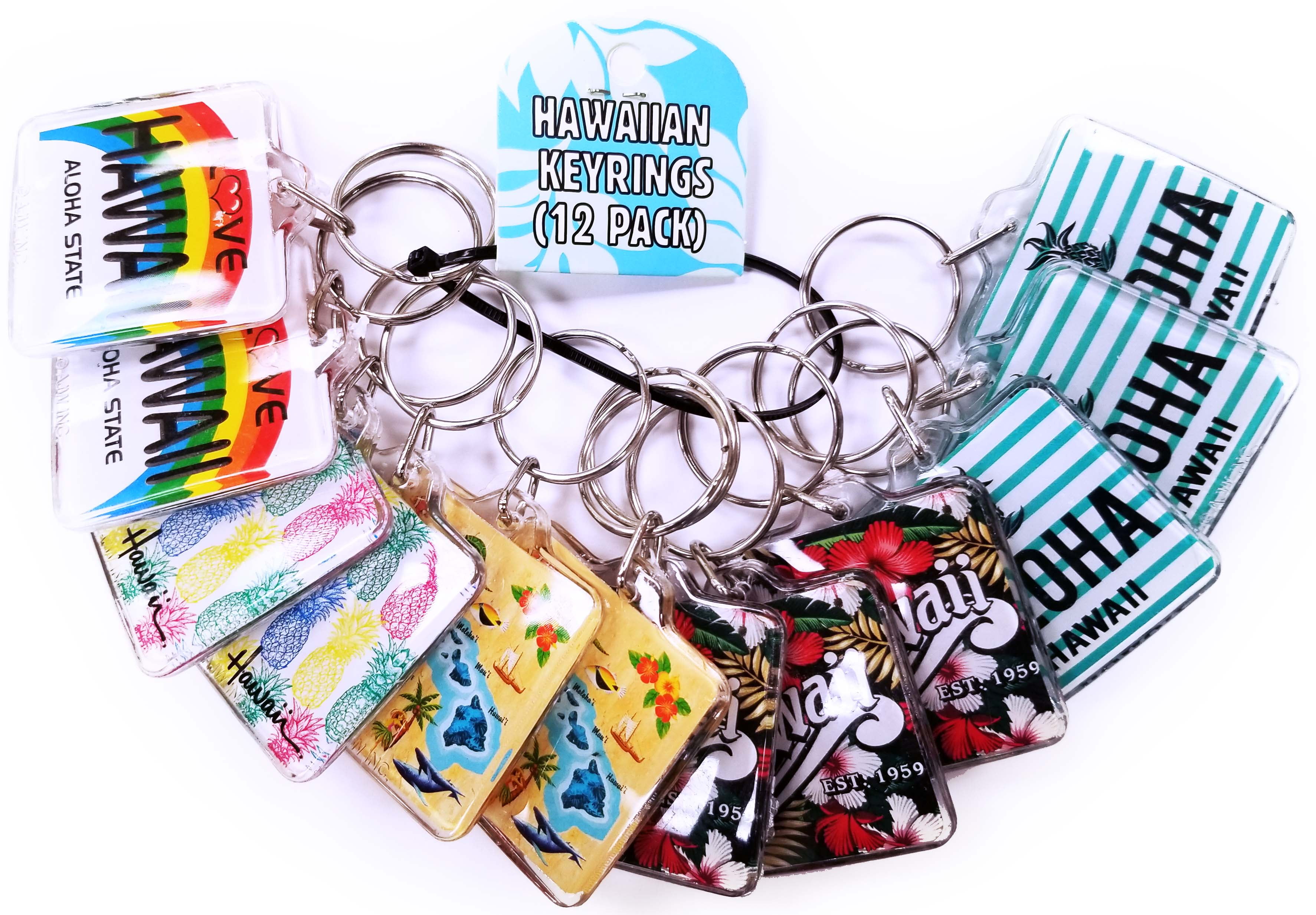 Souvenir Books Hawaii Keychain Bundle - Squ - Walmart.com