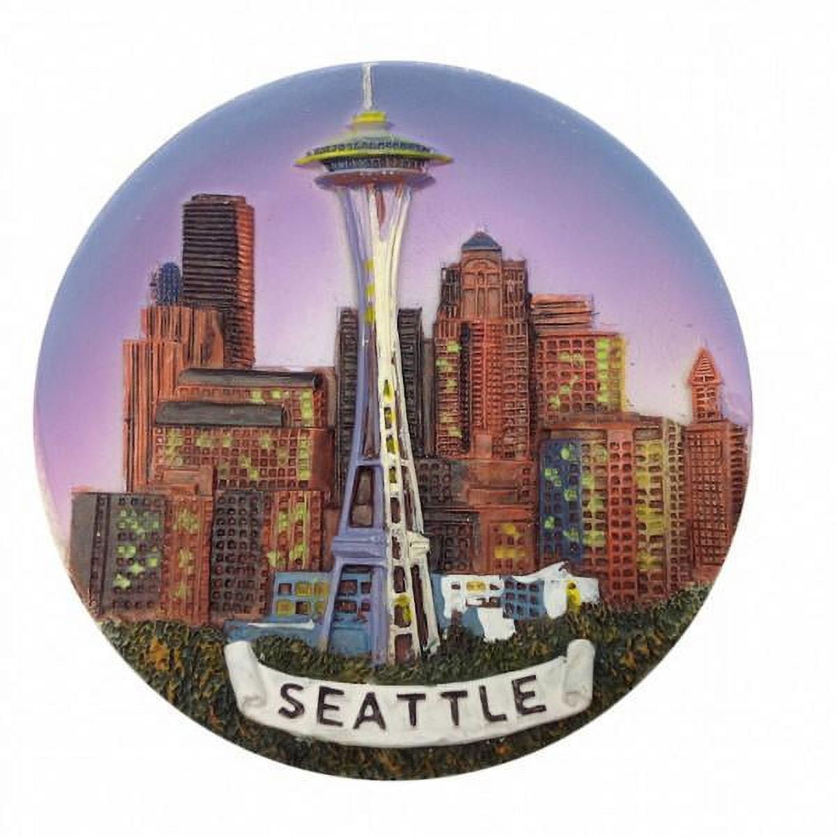 Oktoberfest Haus Seattle Souvenirs Seattle Night Skyline Kitchen Magnet ...