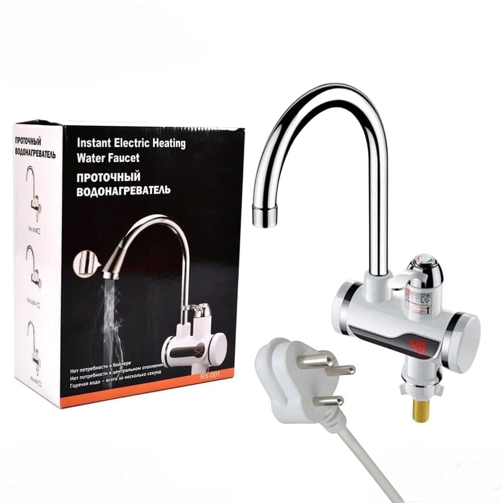 Sovely Sink Geyser Water Heater and Tankless Electric Fast Water Heating Tap Kitchen Tap Geyser ...