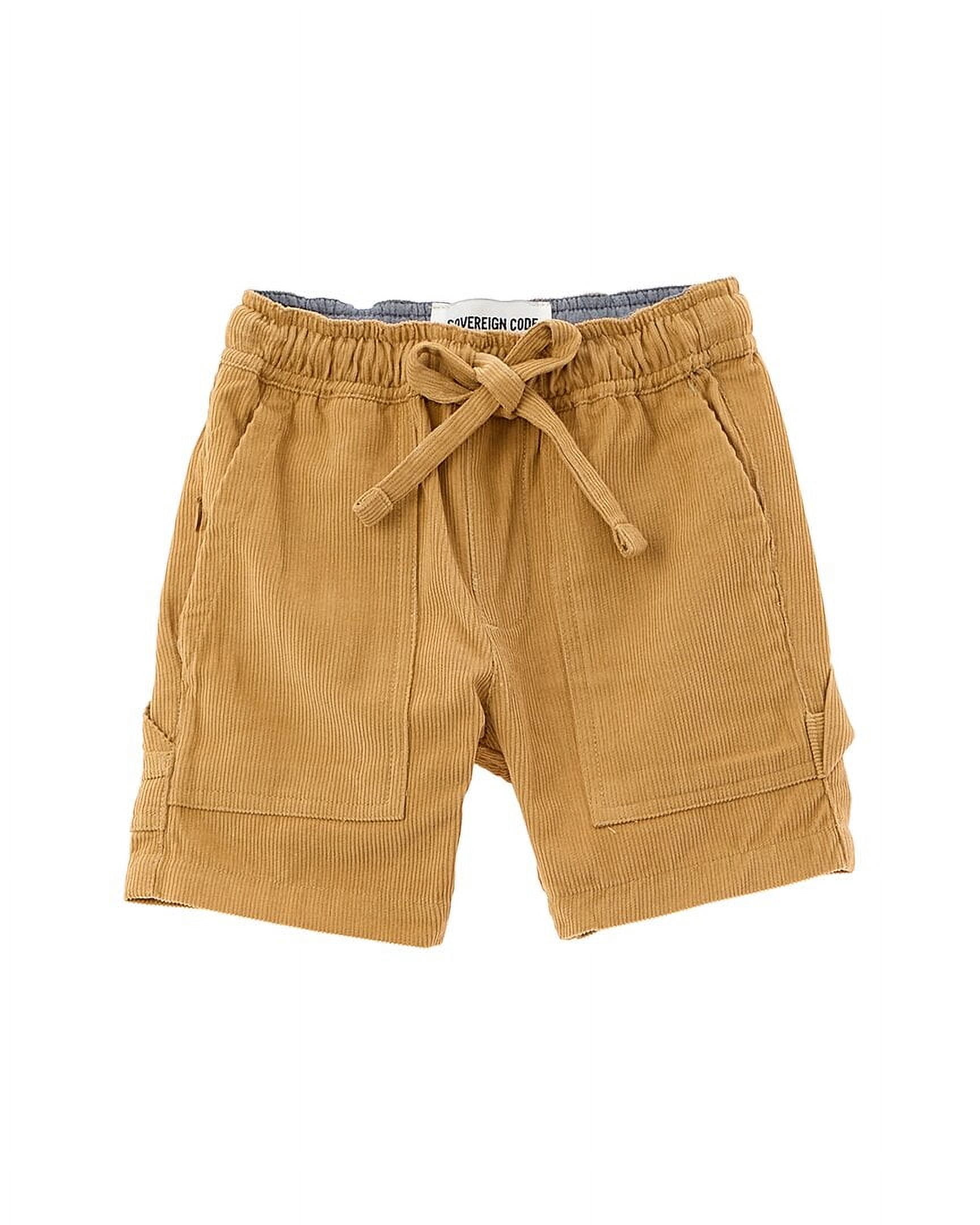 Sovereign Code boys Werther Thin Wale Corduroy Short, 2T, White ...