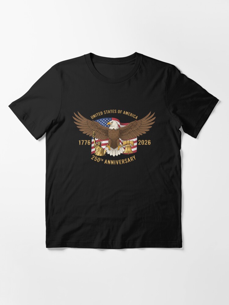 Sovereign Icons: Patriotic Bird Of Prey 250th Anniversary Unisex T ...