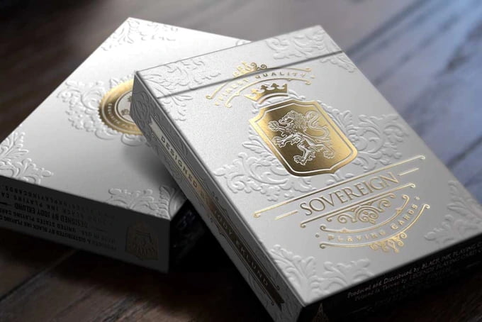 Sovereign Playing Cards (White) by Jody Eklund/Black Ink - Walmart ...