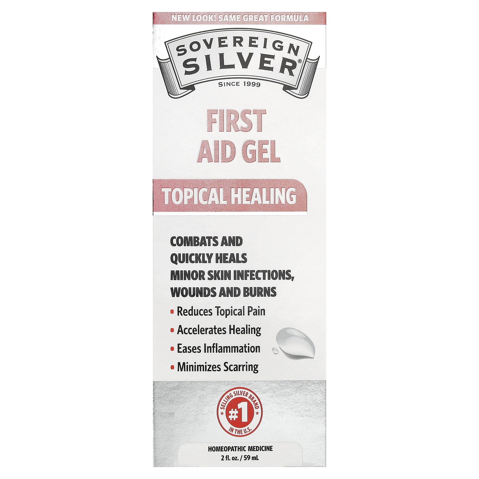 Sovereign Silver First Aid Gel, 2 Oz - Walmart.com