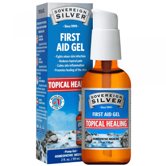 Sovereign Silver First Aid Gel, 2 Oz - Walmart.com