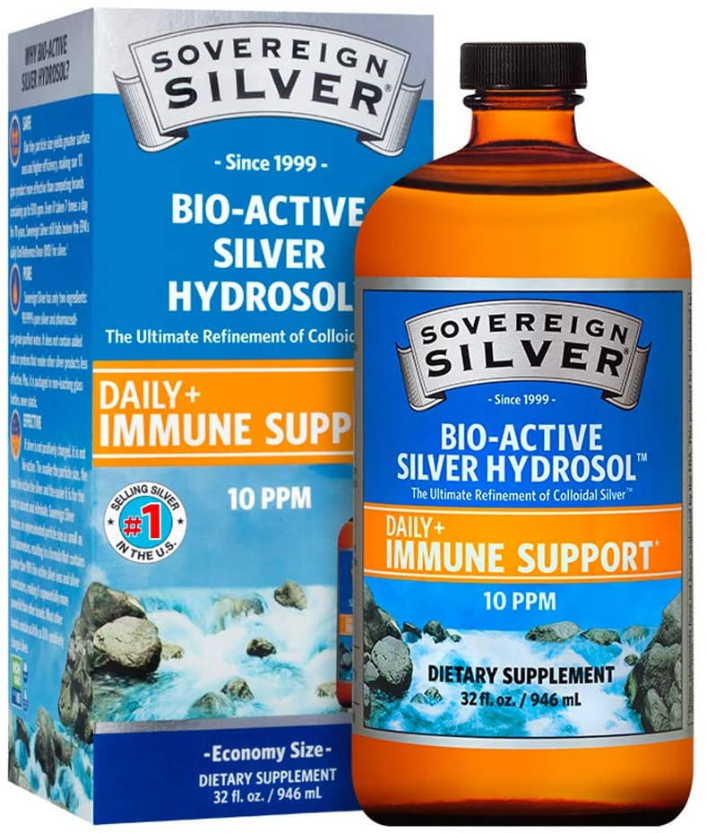 Sovereign Silver Hydrosol 10 ppm, 32 Oz - Walmart.com