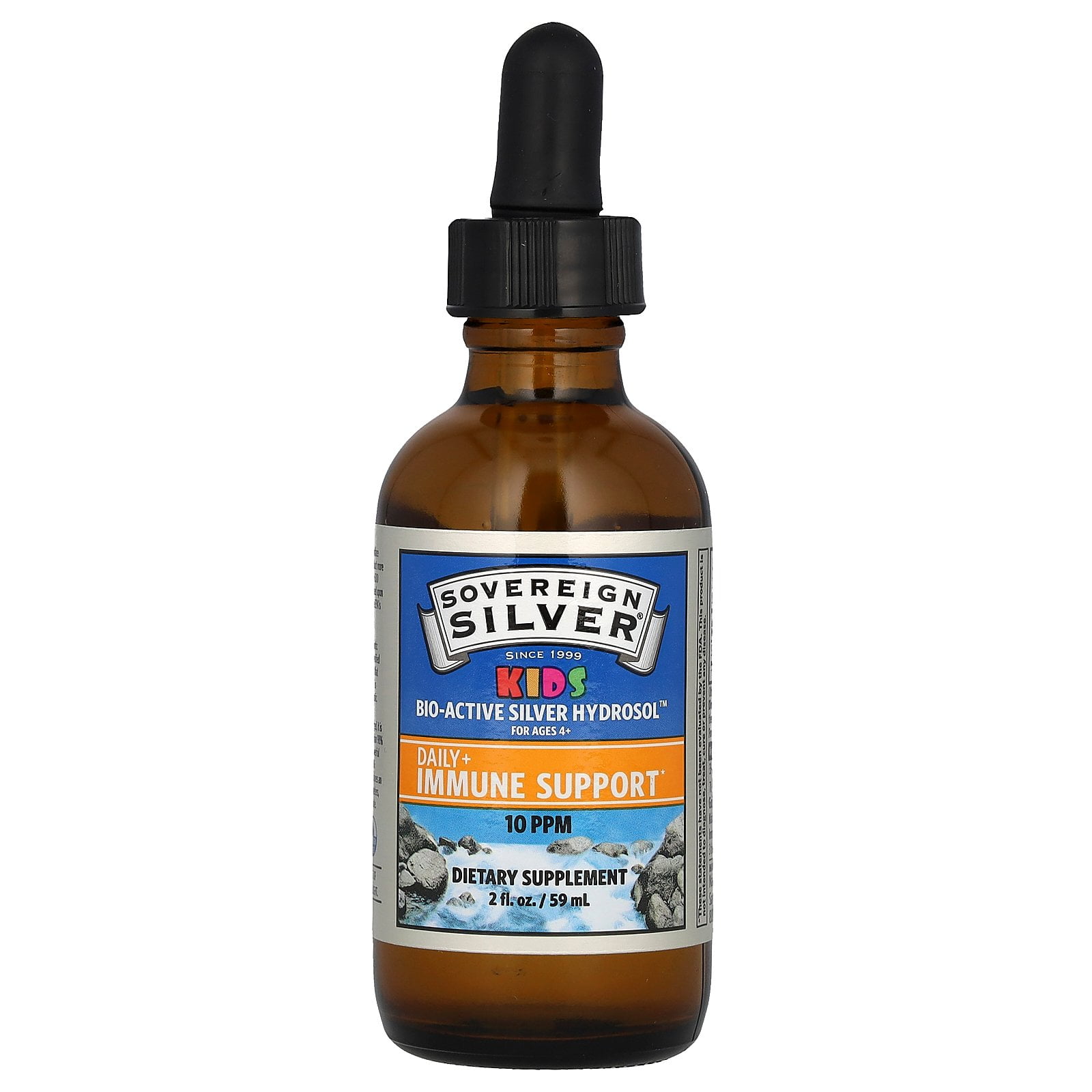 Sovereign Silver Natural Immunogenics Bio-Active Silver for Kids 2 oz ...