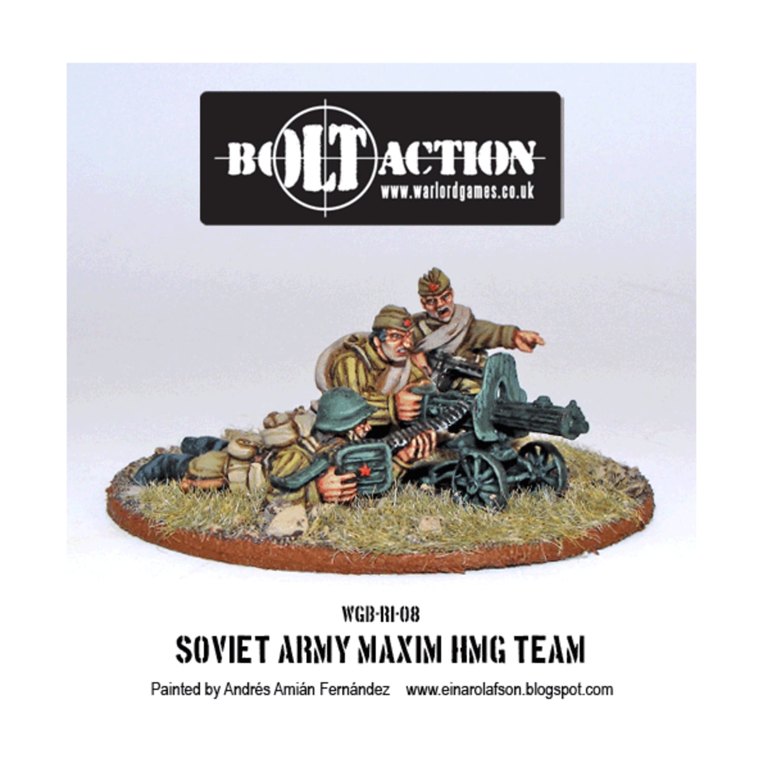 Warlord Games Soviet Army Maxim MMG Team New - Walmart.com