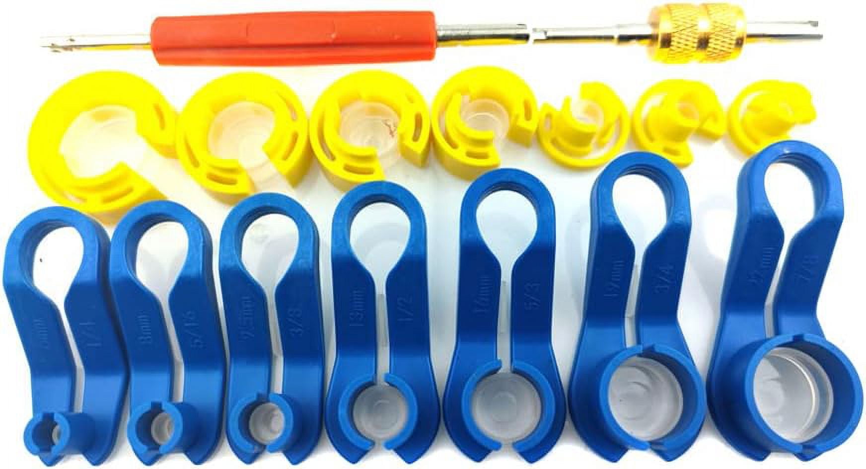 Sovob 16 Pcs Fuel Line Removal Tool Set, Transmission Oil Cooler Tube ...