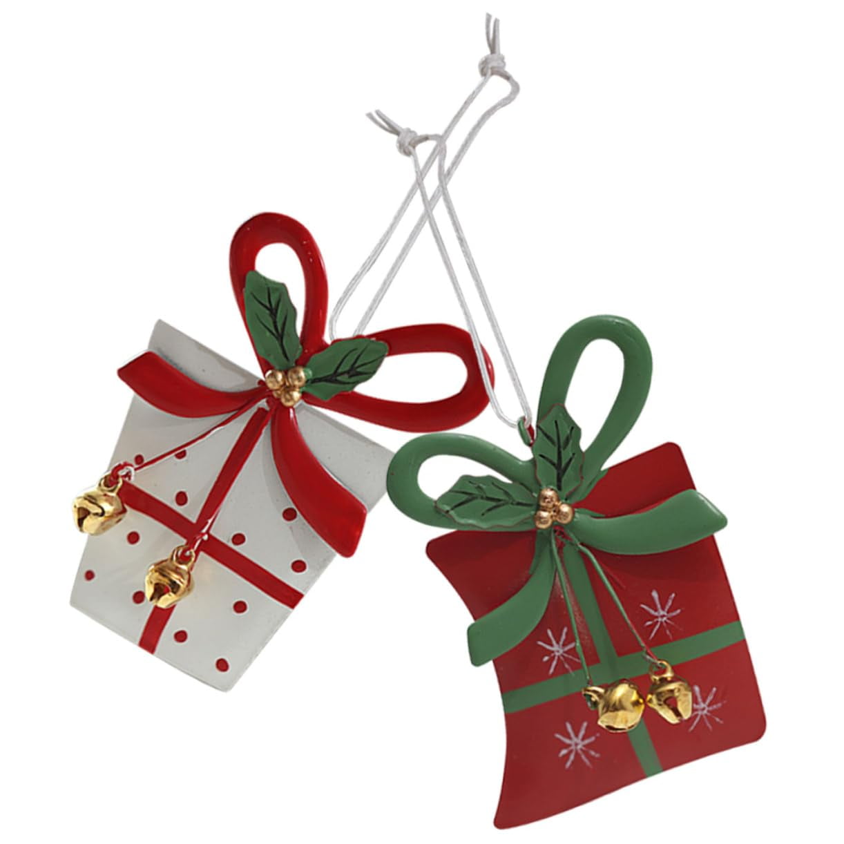 Sovob 6 Pcs Christmas Decorations Christmas Tree Pendants Small Present ...