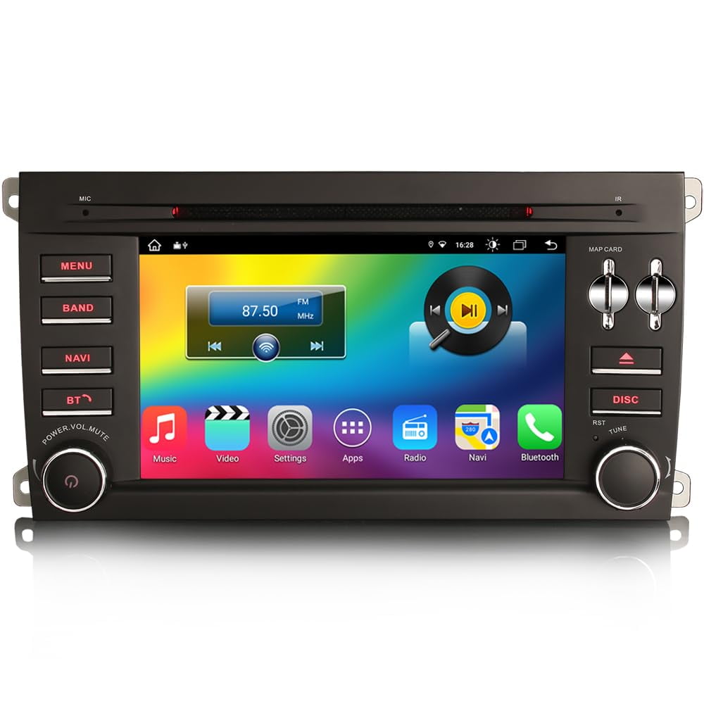 Sovob 8 Core Android 13 Car Stereo Sat Nav for Porsche Cayenne Support ...