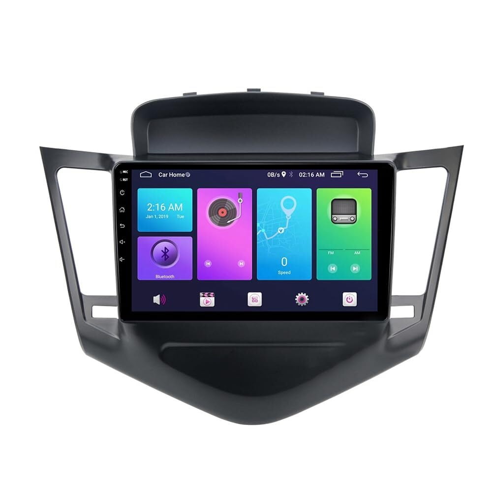 Sovob Android Car Stereo for CHEVROLET Cruze 2011 2012 2013 2 Din Radio GPS Navigation IPS Touch ...