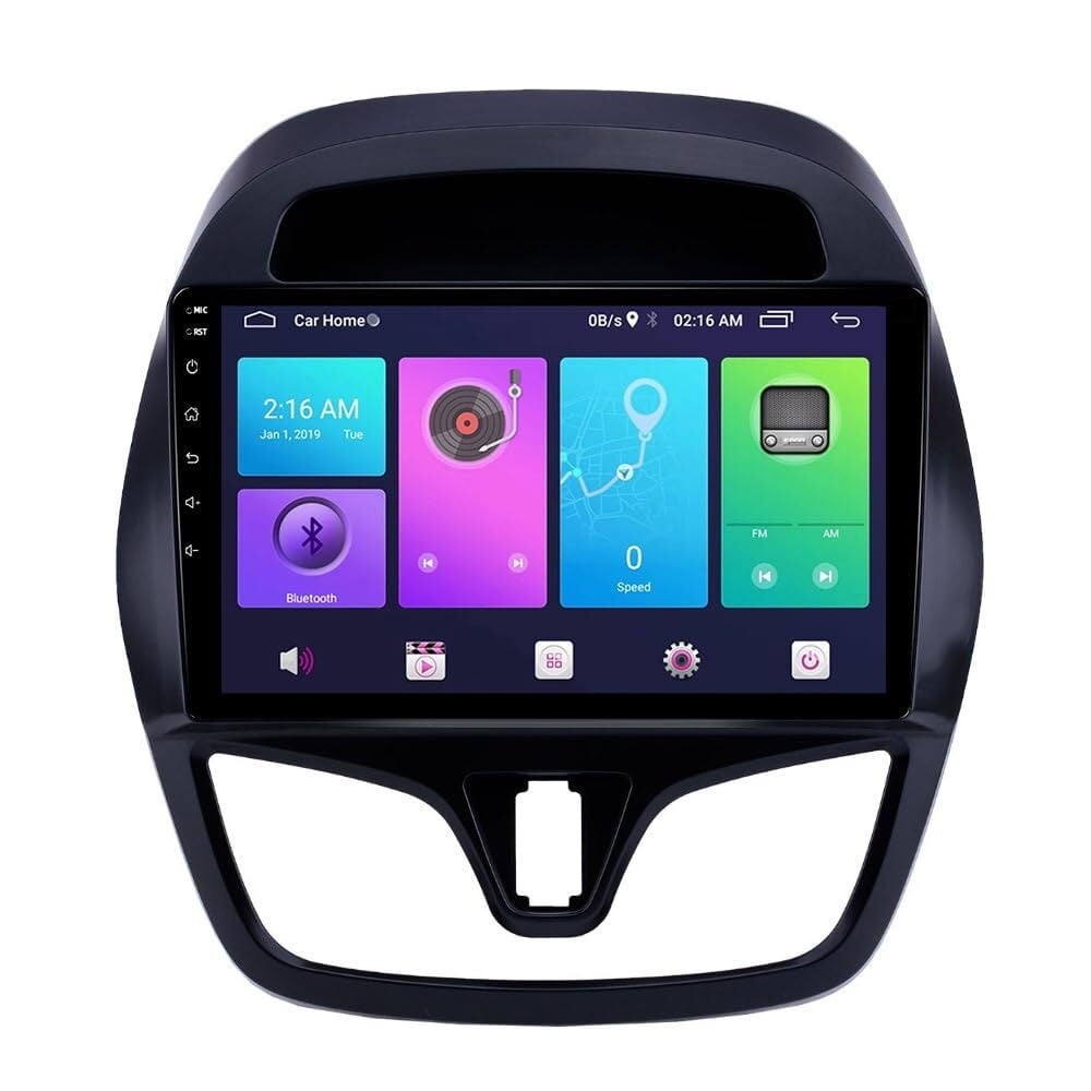 Sovob Android Car Stereo for Chevrolet Spark 2015 2016 2017 2 Din Radio ...