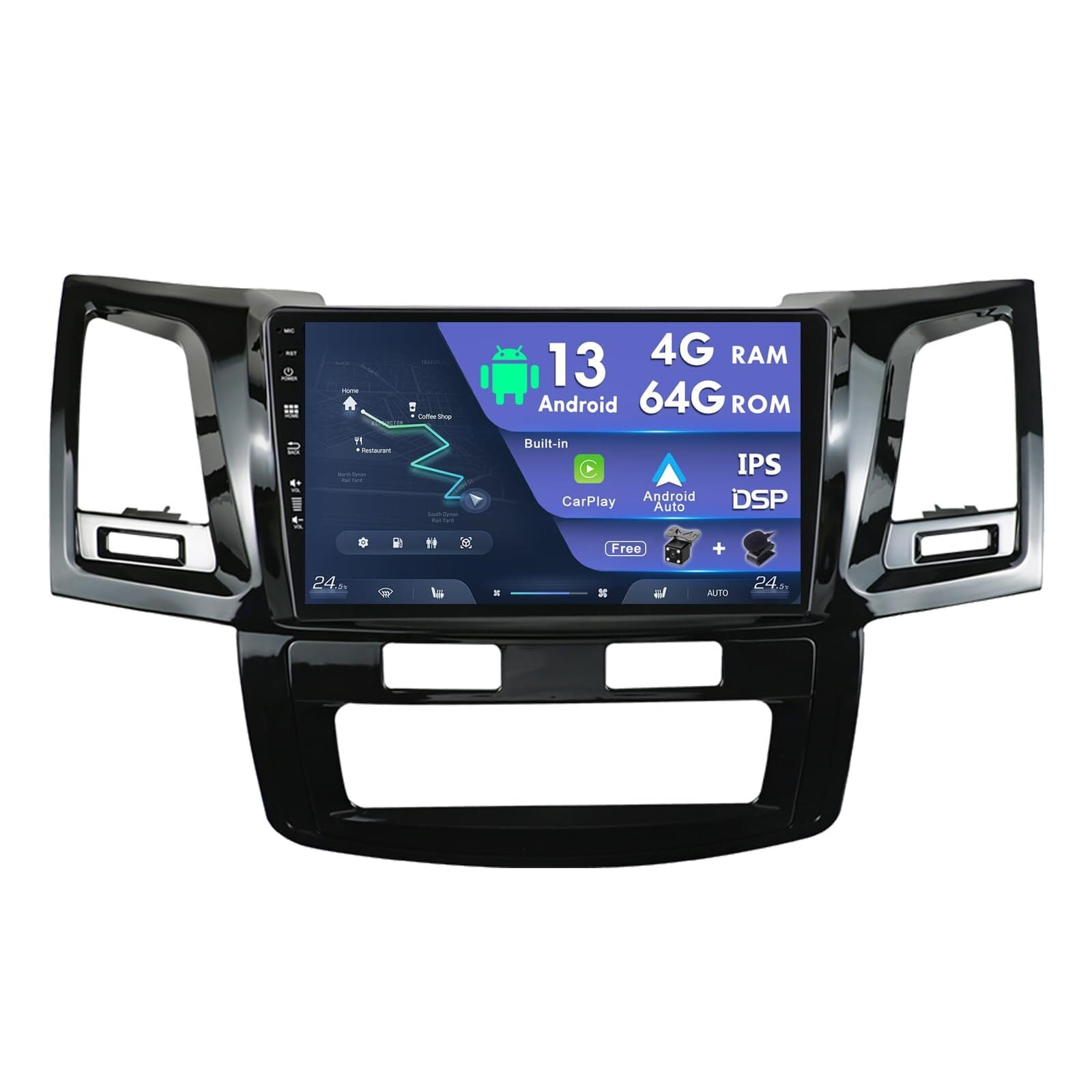Sovob Android Car Stereo For Toyota Toyota Hilux/Fortuner Revo Vigo ...