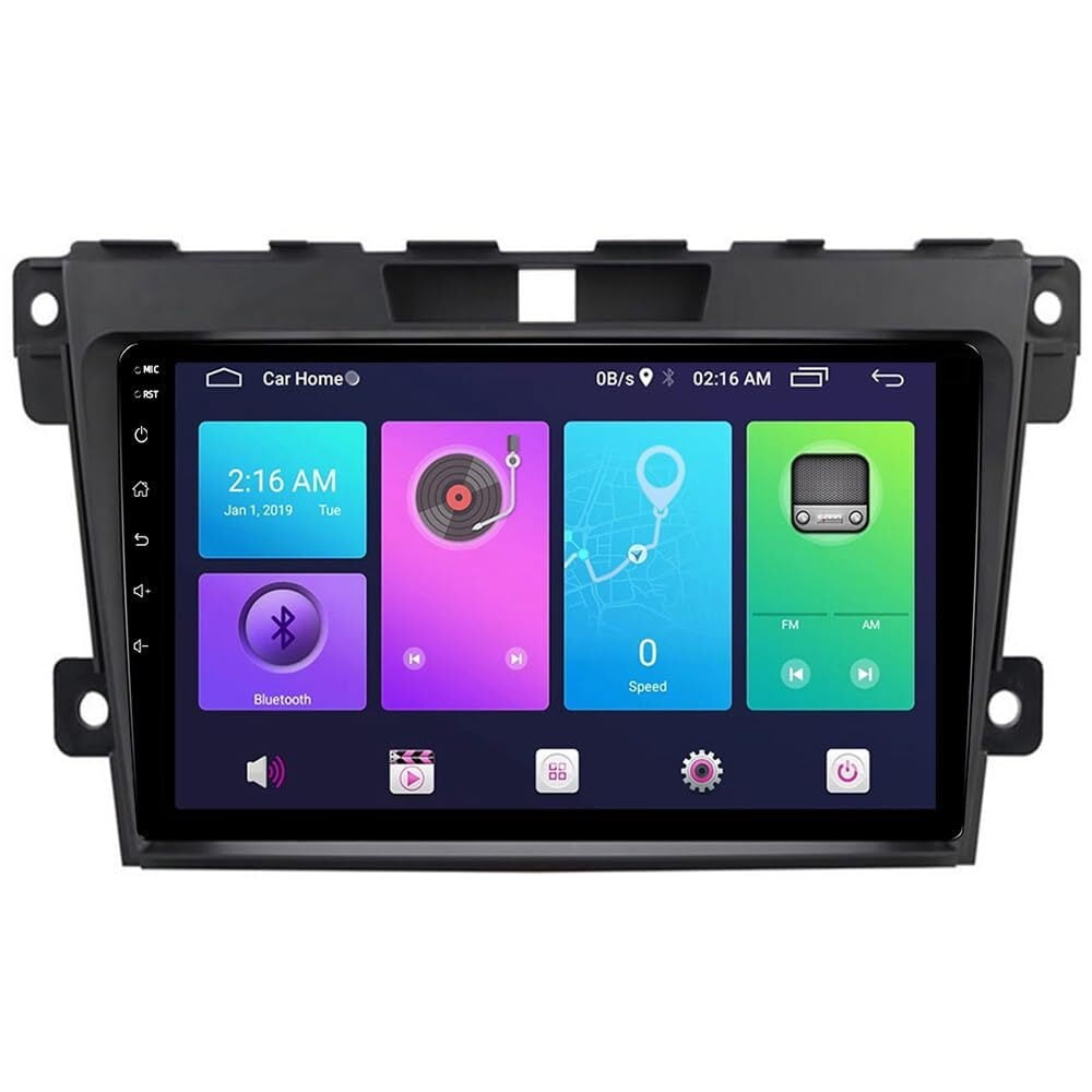 Sovob Android Car Stereo for Mazda CX-7 2008-2015 9 inch 2 Din Radio ...